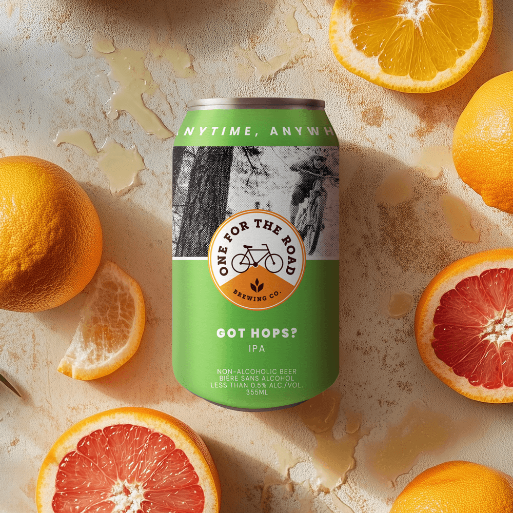 Got Hops IPA - Non Alcoholic Beer - One For The Road Brewing